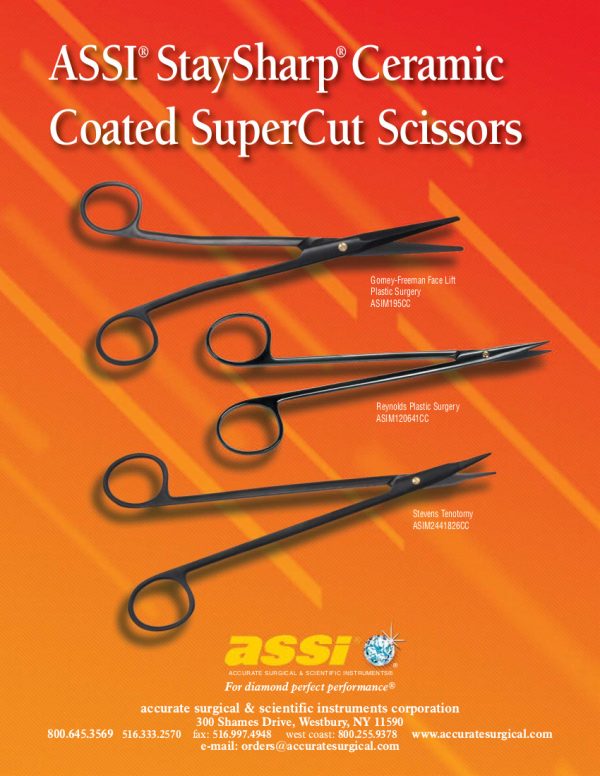 ASSI Ceramic Coated Supercut Scissors - Accurate Surgical & Scientific ...