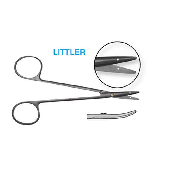 Littler Suture SuperCut Scissors, Ceramic Coated